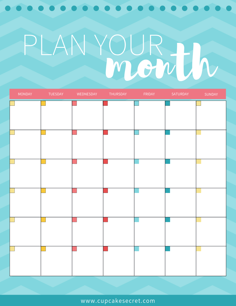 Monthly Calendar